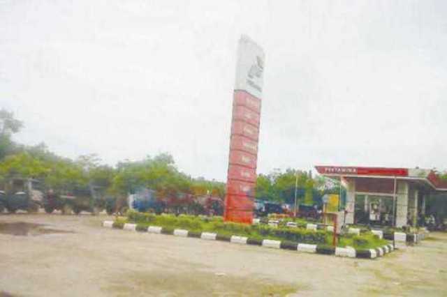 SPBU Kecamatan Pampangan Diduga lakukan Kecurangan pengurangan BBM. | AliansiNews